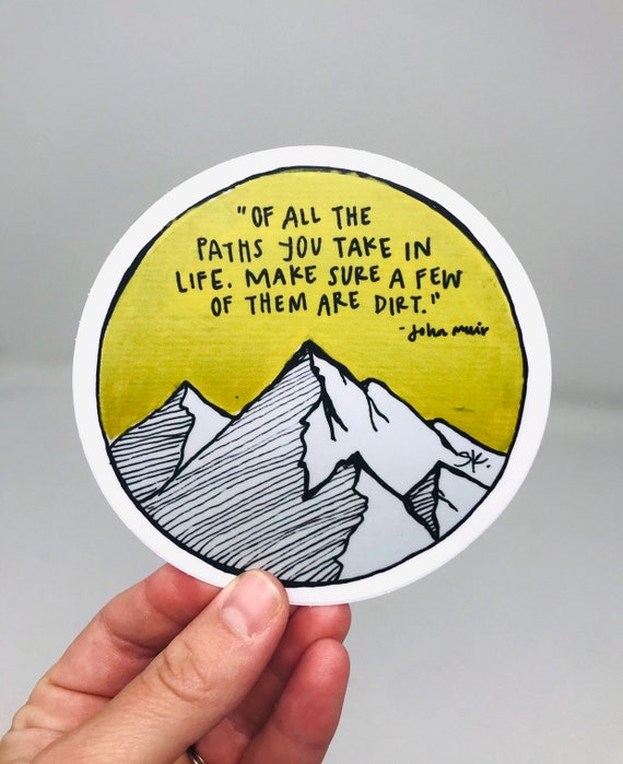 Dirt Paths Sticker/decal 3.5inx3.5in Outdoor Safe Weather | Etsy