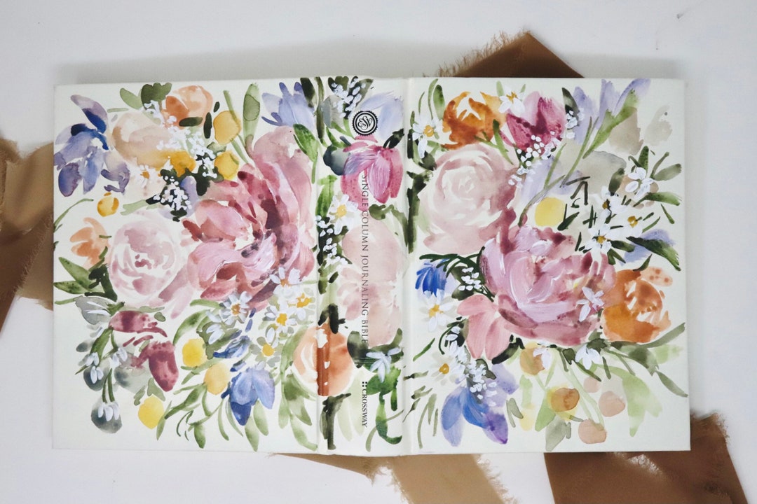 Custom Painted ESV Journaling Bible Gift - Etsy