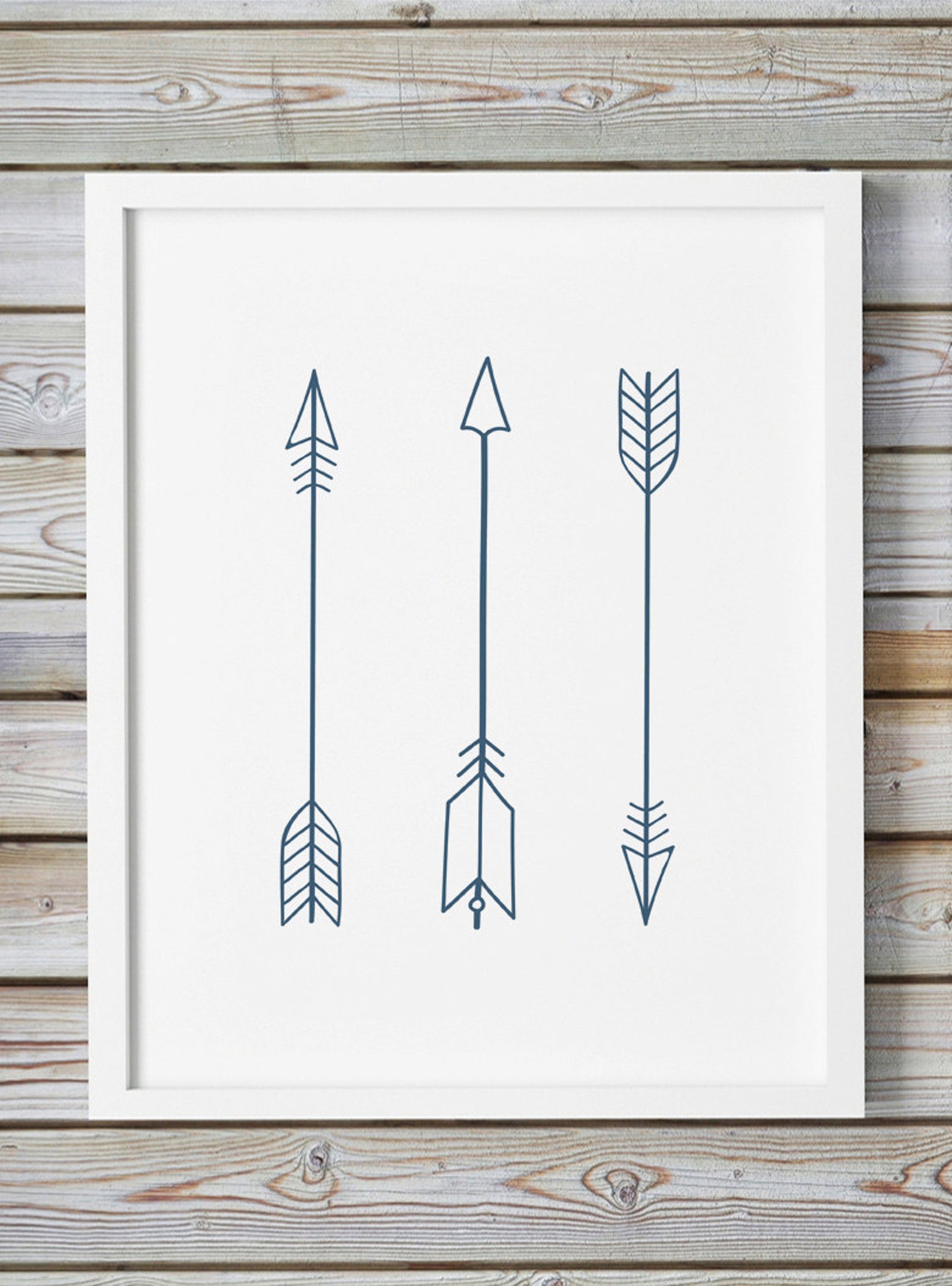 Arrow Wall Art Print Arrow Art Navy Blue Arrow Prints Arrow - Etsy