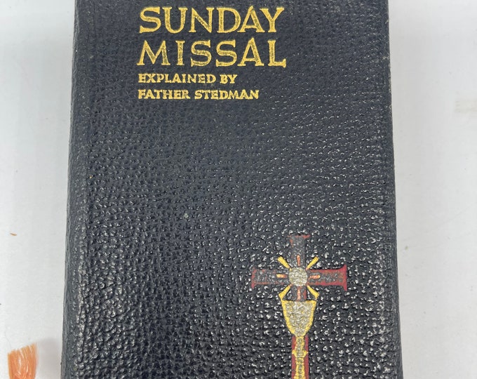 My Sunday Missal Explained by Father Stedman 1956 1961 - Etsy