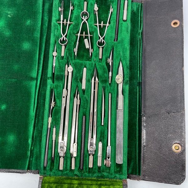German Drafting Set - Etsy