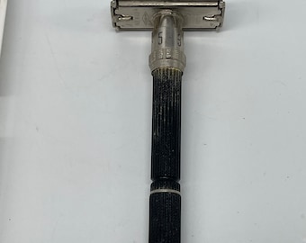 1984 Gillette Super Adjustable PD 109 Vintage Safety Razor Date Code E1 ...