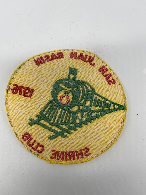 Vintage Shrine Club Patch - San Juan Basin 1976 - Gem