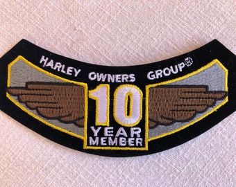 Harley Hog Patch | Etsy