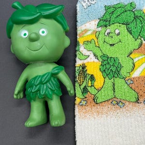 Vintage Jolly Green Giant Little Sprout - Vinyl Rubber Mascot Figure ...