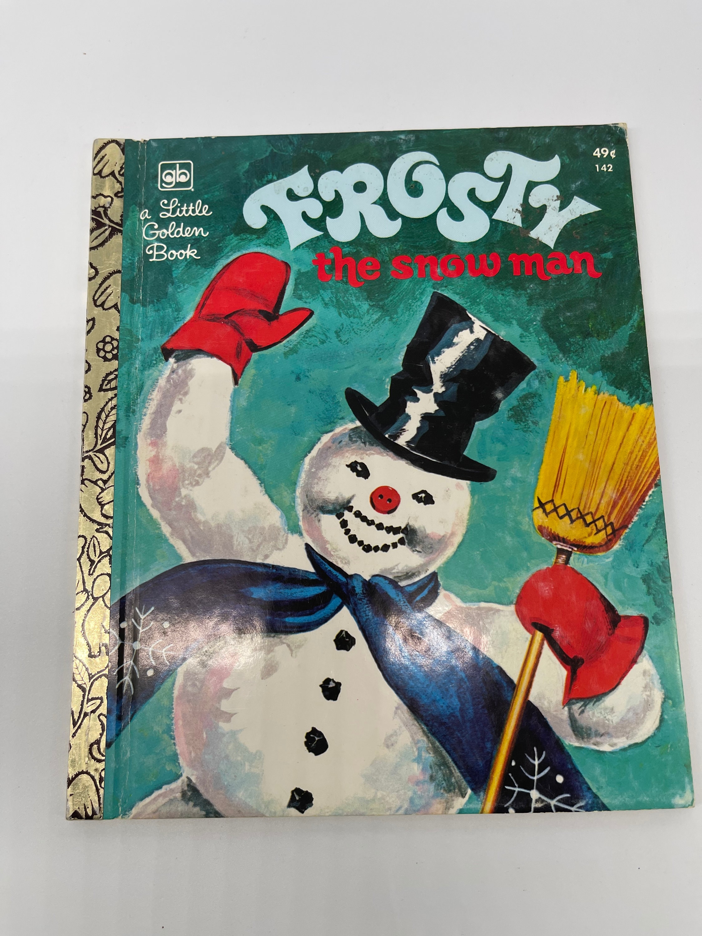 Frosty the Snowman A Little Golden Book 1974 - Etsy