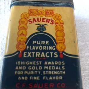 Vintage Sauer’s Selected Spices Cream of Tartar - Advertising ...