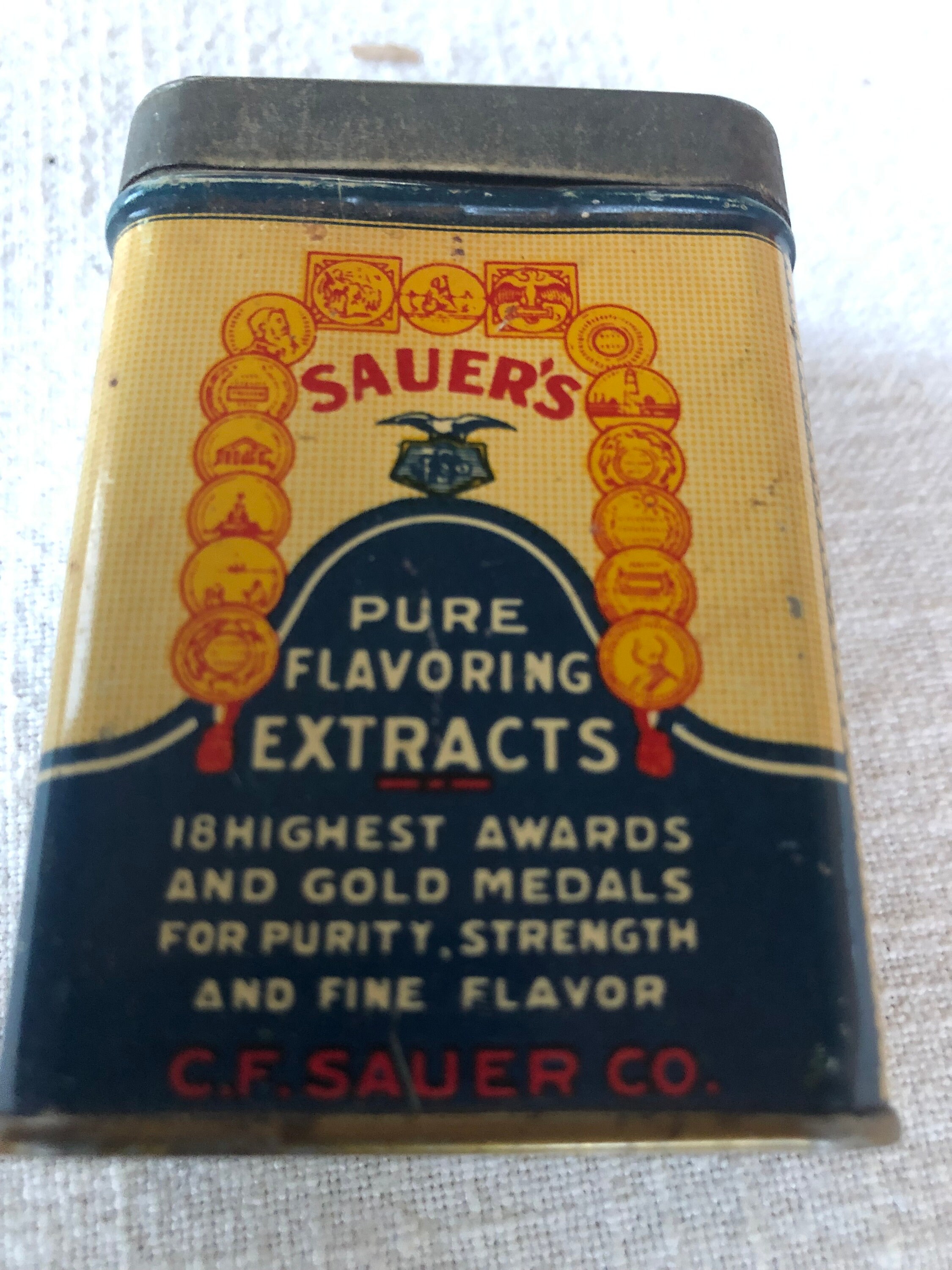 Vintage Sauers Selected Spices Cream of Tartar Advertising | Etsy