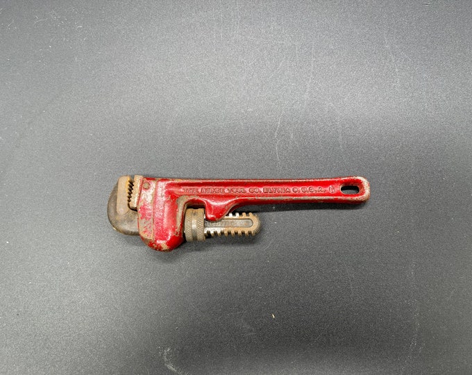 Vintage Heavy Duty Ridgid Pipe Wrench #6 - Etsy