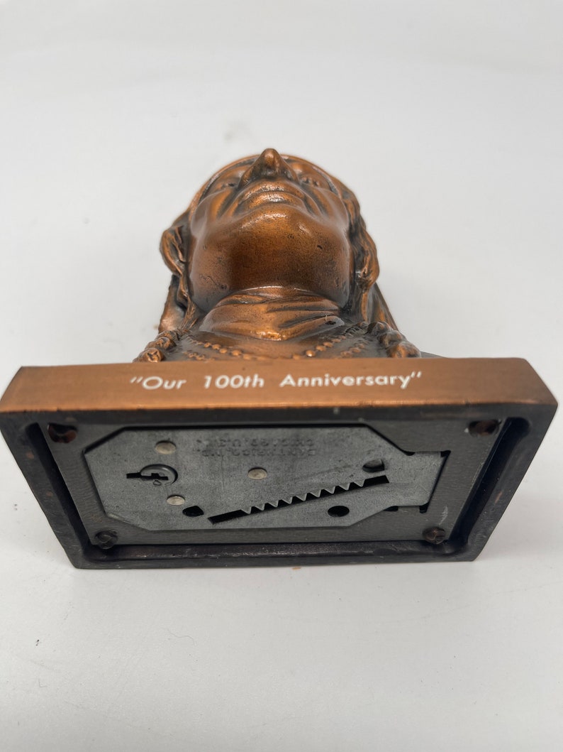 Vintage Meta Copper Indian Coin Bank Advertising Coin Bank - Etsy