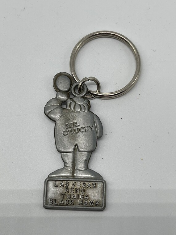 Vintage Fitzgerald Casino Hotel Keychain / Mr. O’ Luc… - Gem