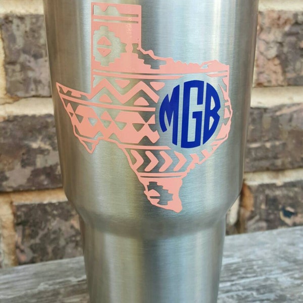 Aztec Monogram Etsy