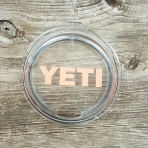 Yeti Decal Personalized With State Name YETI Lid Sticker 30 Oz - Etsy