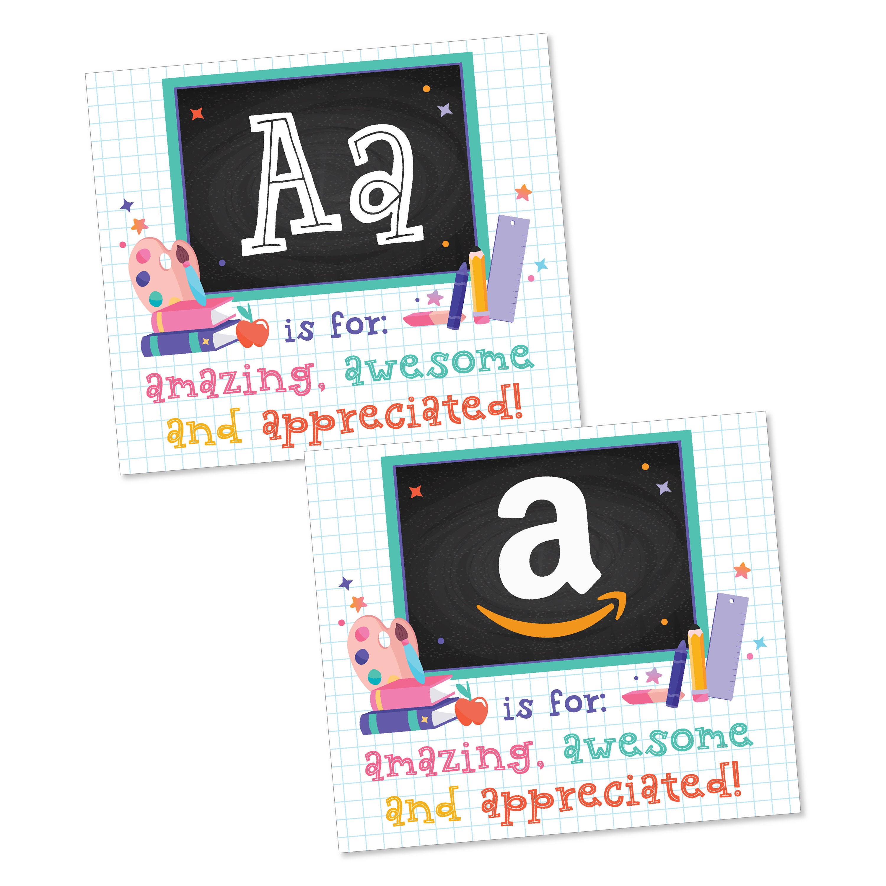 Teacher Appreciation Amazon Gift Card Holder - Etsy