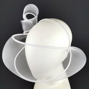 Futuristic Headpiece, Lucent White, Avantgarde Headpiece, Drag ...