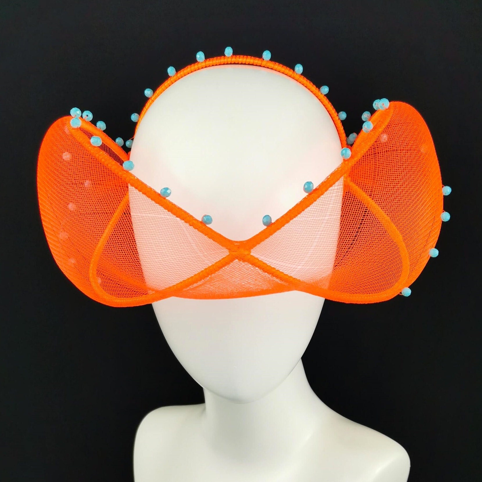 Futuristic Headpiece, Surreal Glasses, Avantgarde Headpiece, Drag ...