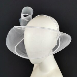 Futuristic Headpiece, Lucent White, Avantgarde Headpiece, Drag ...
