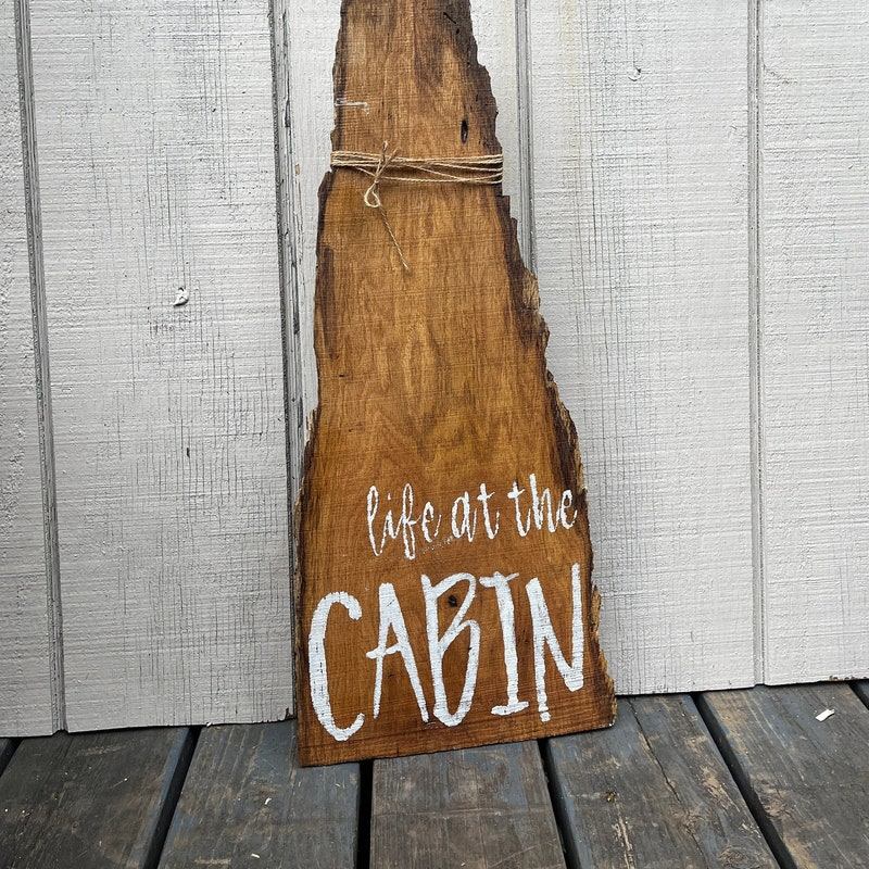 Rustic Cabin Signs - Etsy