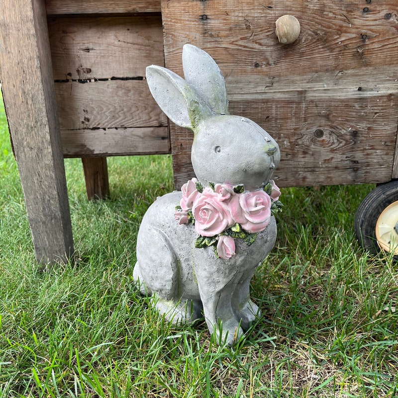 Outdoor Rabbit Statues - Etsy