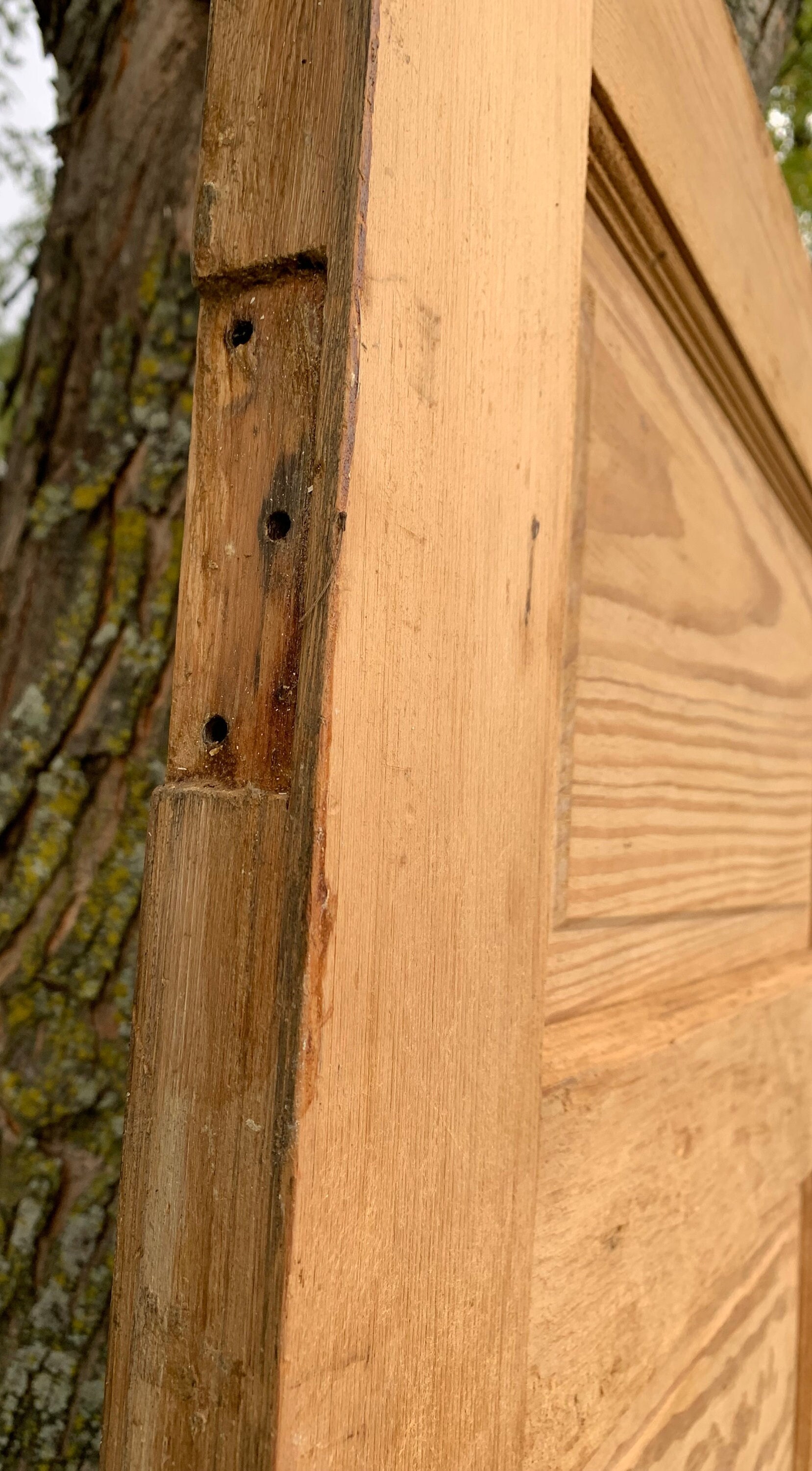 Antique Wood Recessed Five Panel Interior Door Rustic - Etsy