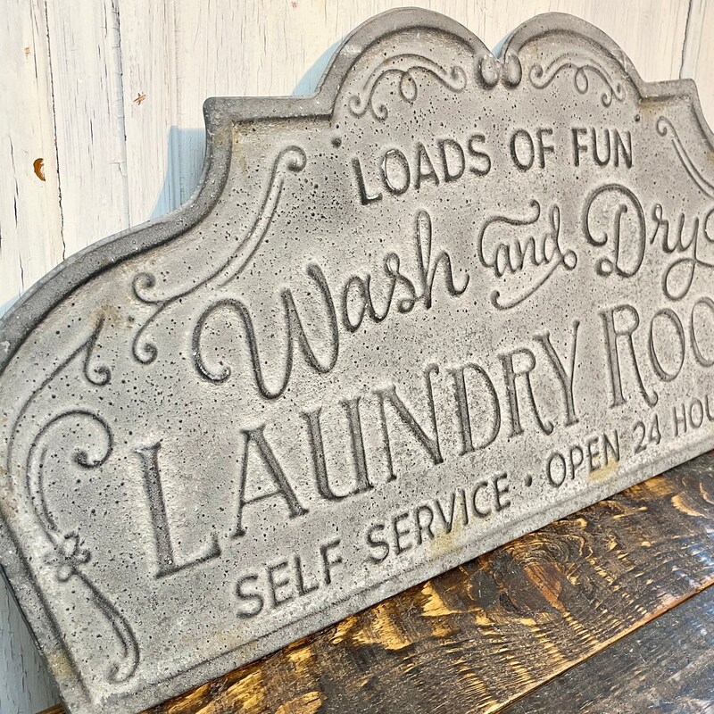 Farmhouse Laundry Sign - Etsy