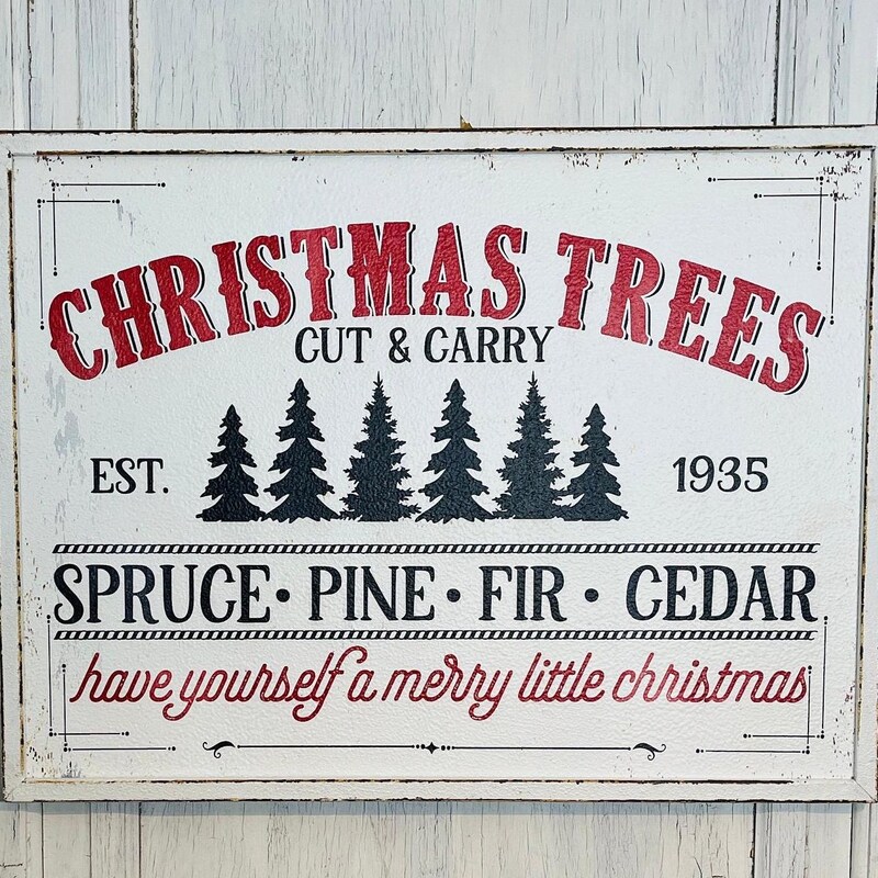 Large Christmas Sign - Etsy