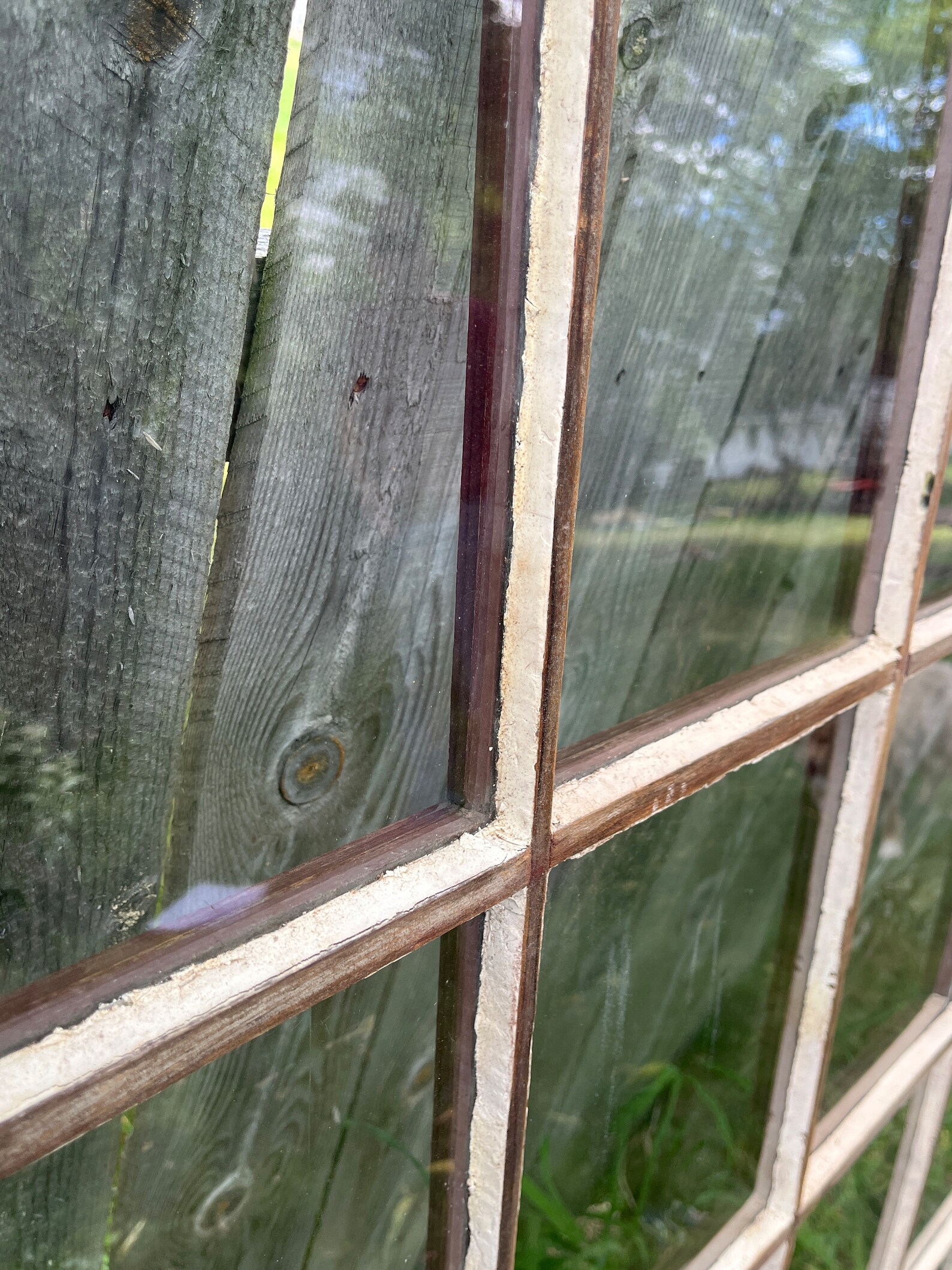 Antique Wavy Glass Window Reclaimed From Museum Renovation - Etsy