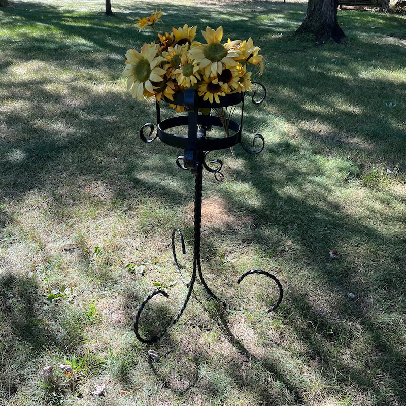 Sturdy Tall Outdoor Plant Stand - Etsy
