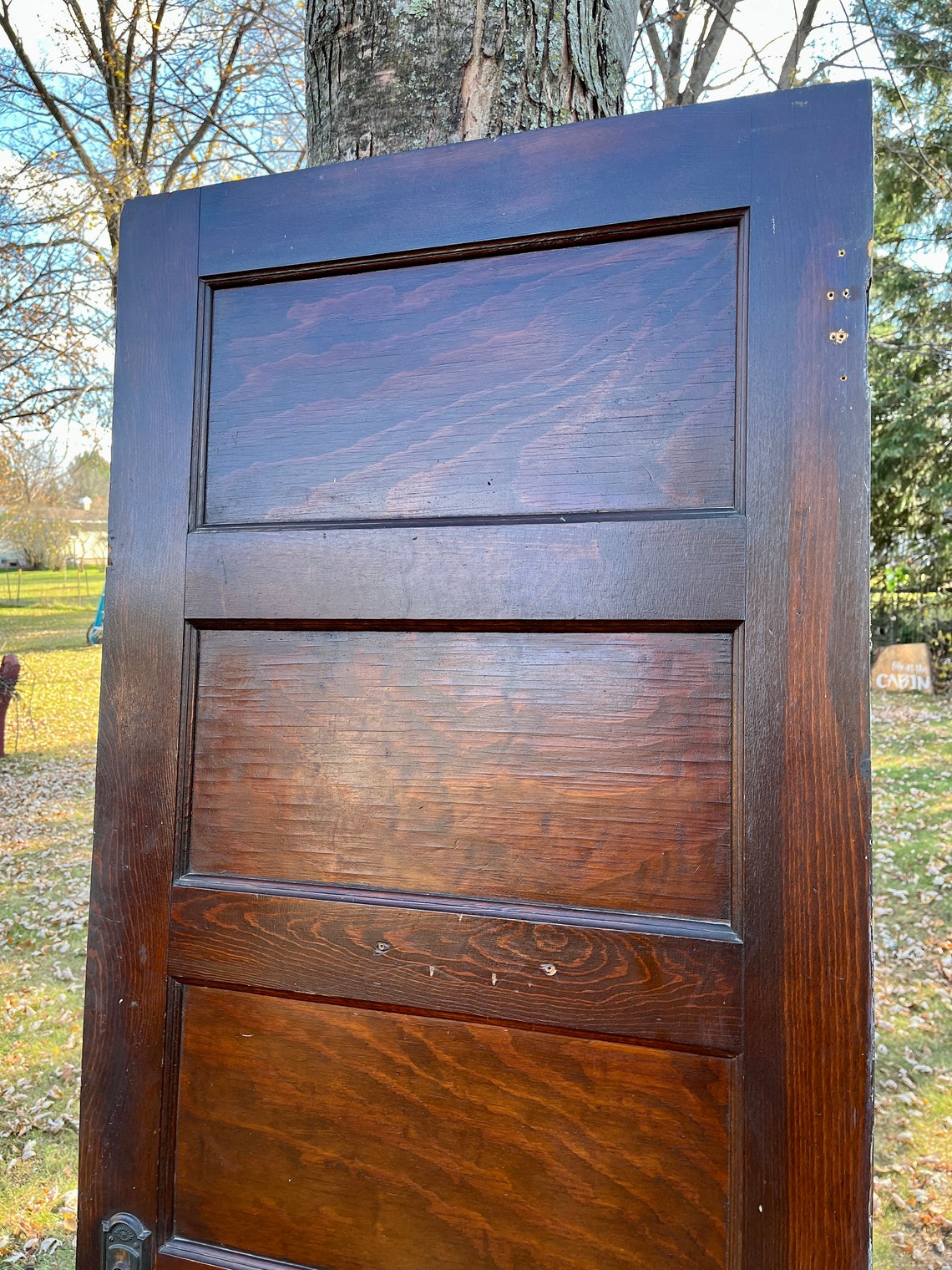 Antique Wood Five Panel Interior Door Rustic Farmhouse - Etsy
