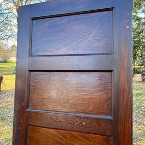 Antique Wood Five Panel Interior Door Rustic Farmhouse - Etsy