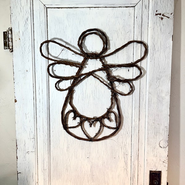 Grapevine Angel - Etsy