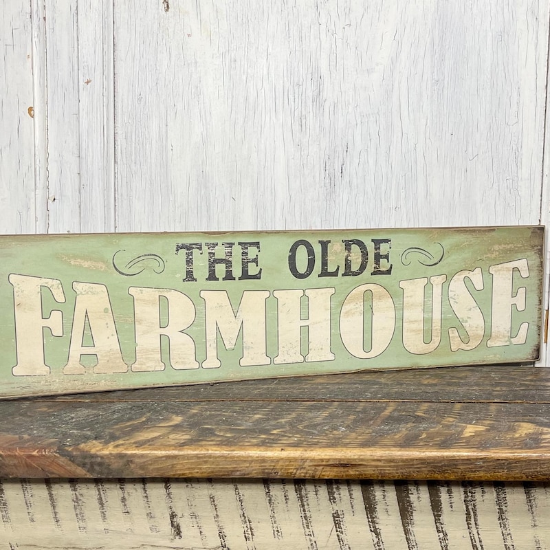 Vintage Wood Sign - Etsy