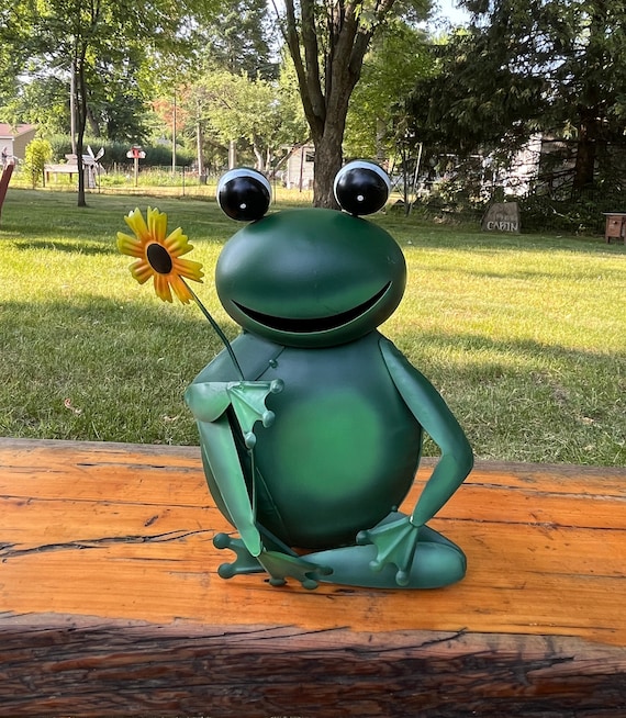 Funny Garden Frog Statues