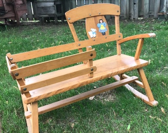 Antique Mammy Bench - Etsy