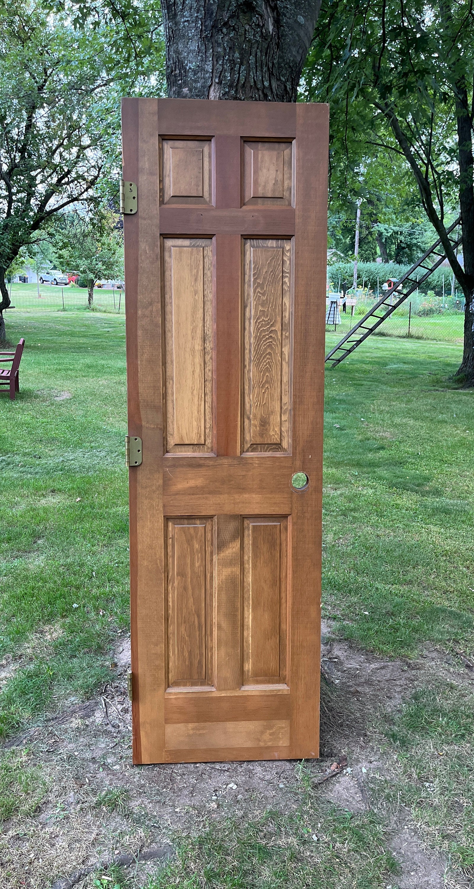 Vintage Six Panel Door Raised Panel Interior Door - Etsy