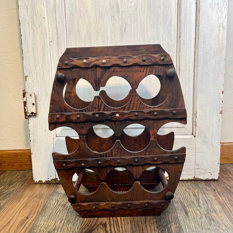 Antique Wine Rack - Etsy