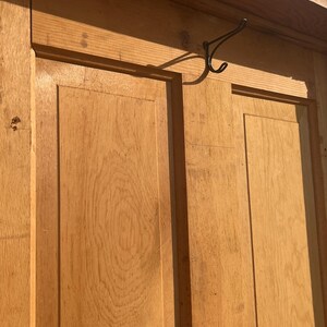 Antique Wood Oak Prehung Four Panel Interior Door, Renovation ...