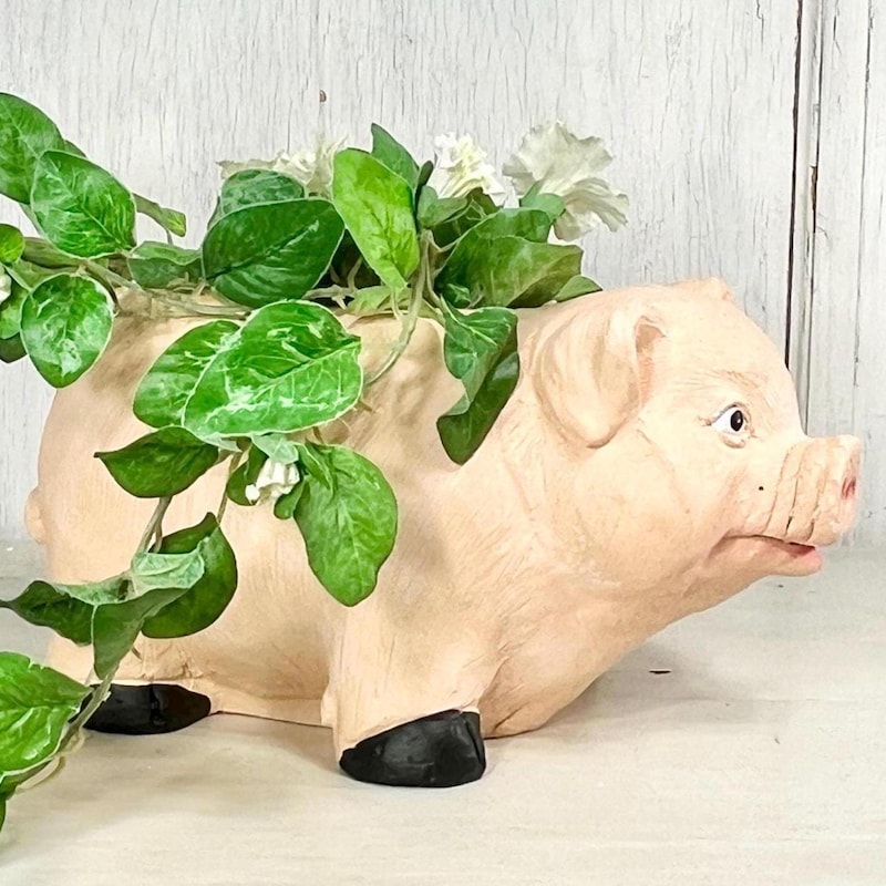 Pig Planter - Etsy