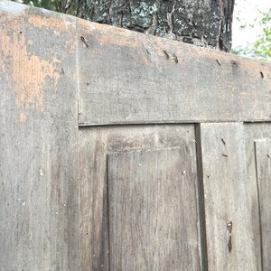 Antique Cellar Passage Wood Five Panel Interior Door, Early 1900's ...