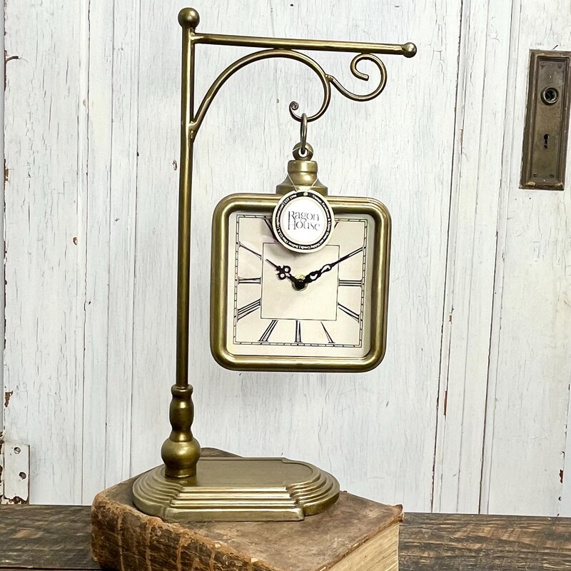 Vintage Desk Clock - Etsy