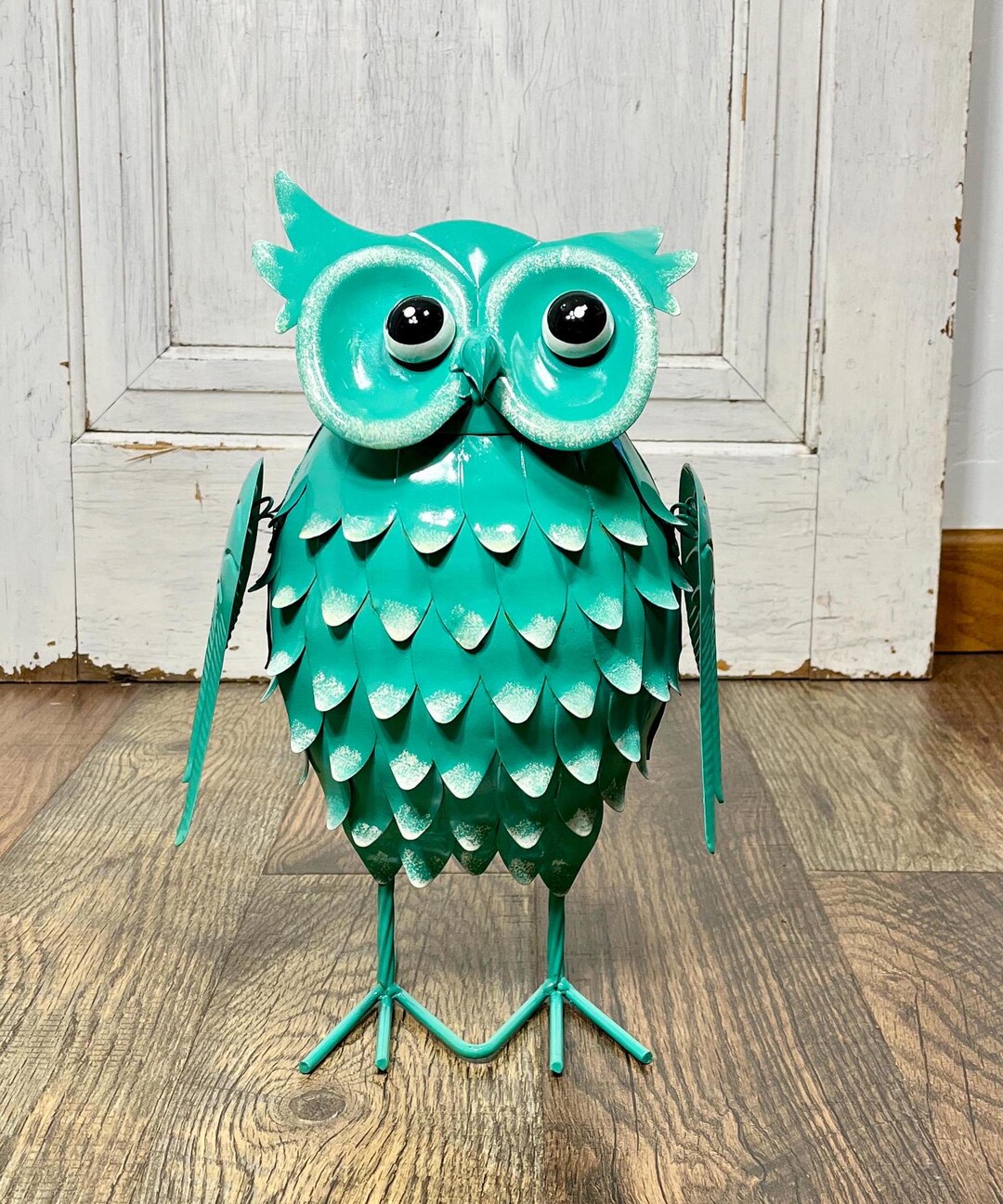 Metal Owl Statue Outdoor Garden Statue Home Decor FA60 - Etsy