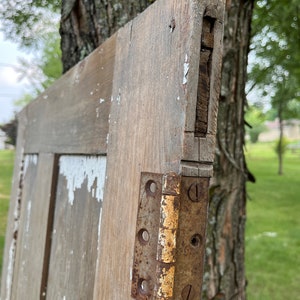 Antique Cellar Passage Wood Five Panel Interior Door, Early 1900's ...