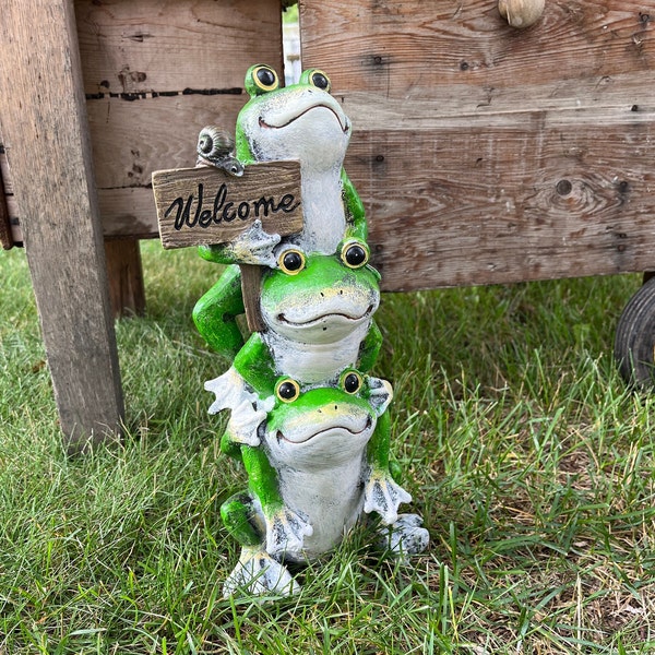 Outdoor Frog Decor - Etsy