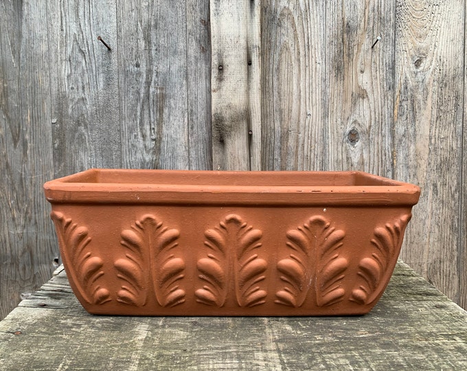 Deroma Terra Cotta Window Box Planter, Deroma Pot, Concrete Planters ...