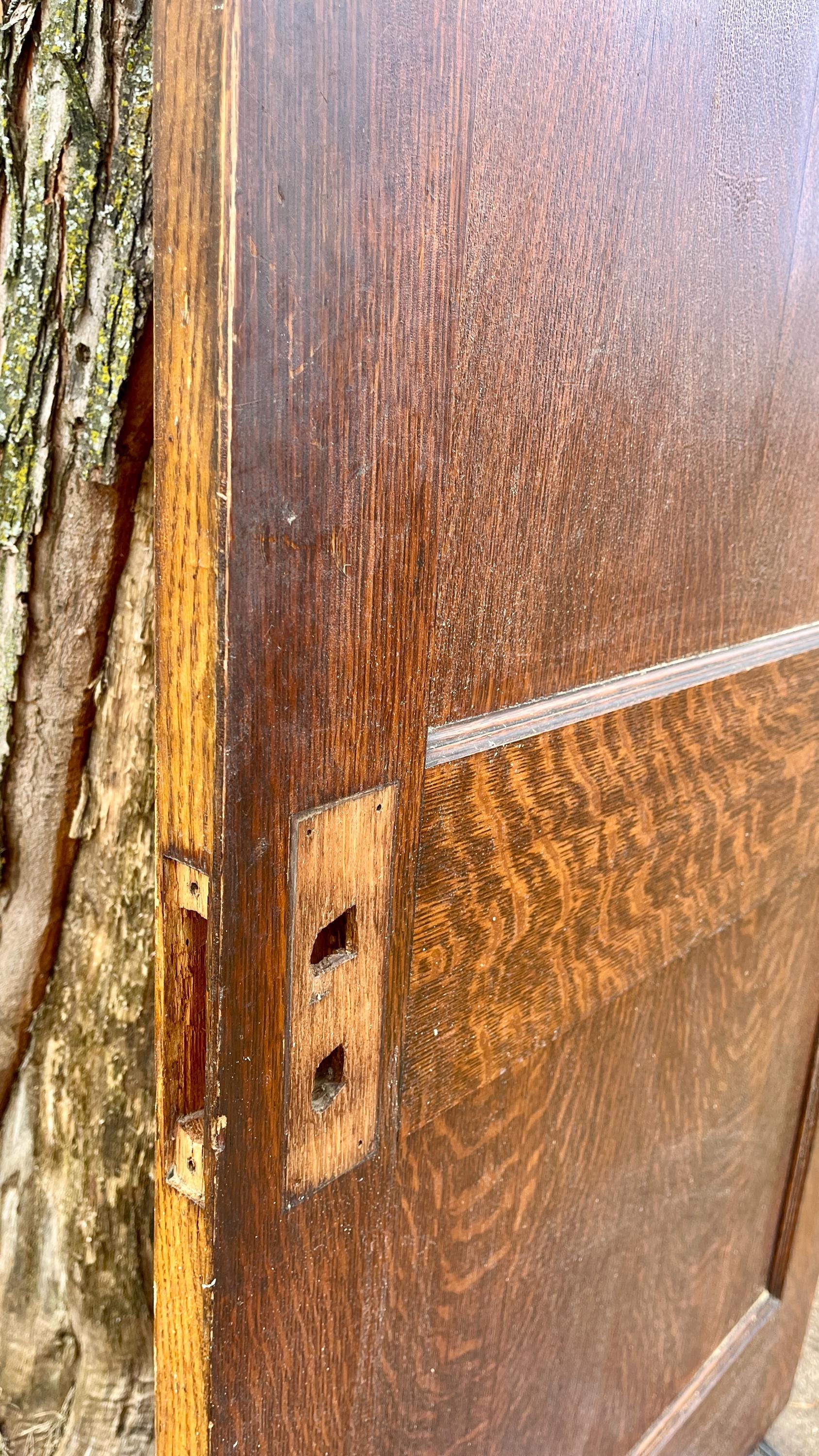 Antique Two Panel Wood Interior Door, Reclaimed Farmhouse - Etsy
