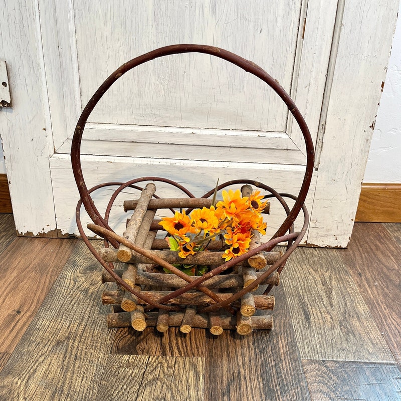Willow Basket - Etsy