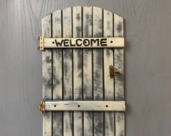 Wood Garden Gate Sign - Etsy