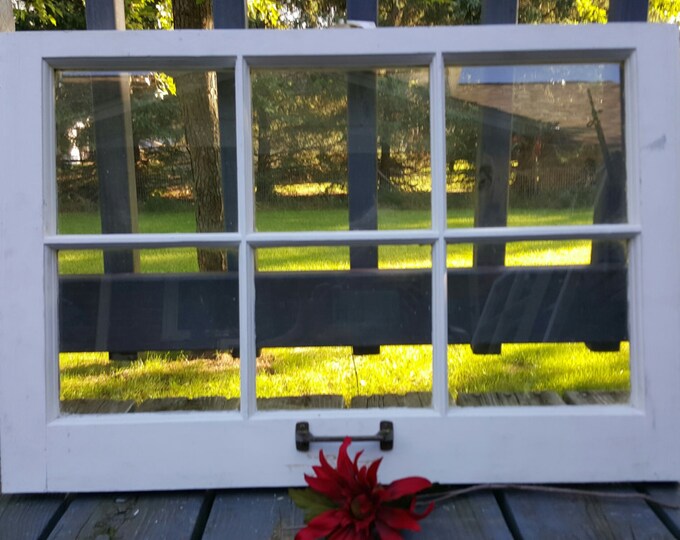 Wood Window Frame Glass Pane 6 Pane Seating Chart - Etsy