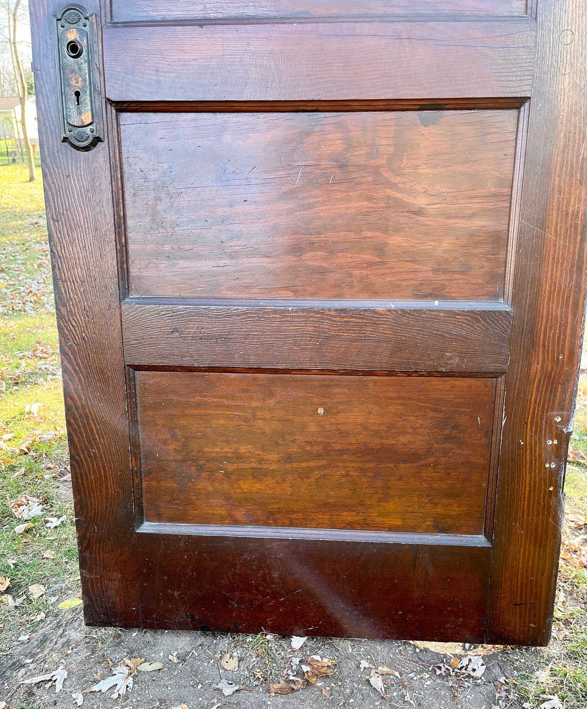 Antique Wood Five Panel Interior Door Rustic Farmhouse - Etsy