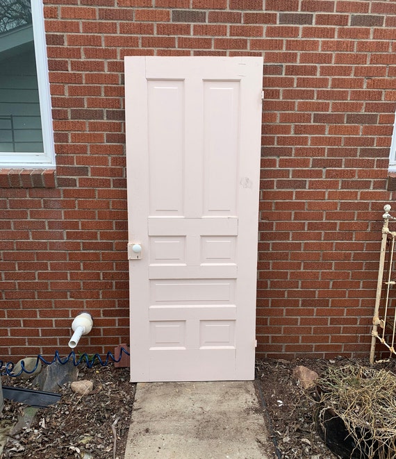 Antique Seven Panel Wood Interior Door Recessed Panel Door - Etsy
